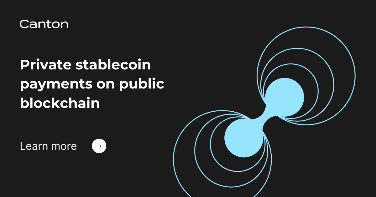 Private stablecoin payments on public blockchain